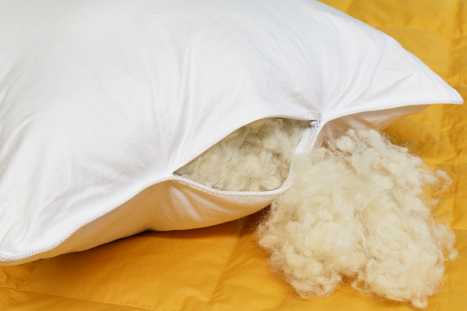 Adjustable 100% Alpaca Pillow – Eiderdown Australia